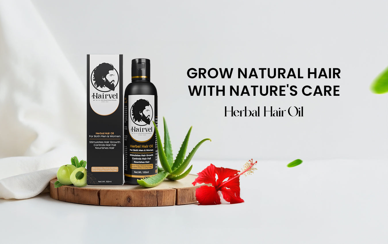 Hairvel | HAIRVEL Herbal Hair Oil | 100% Natural Herbal Hair Oil