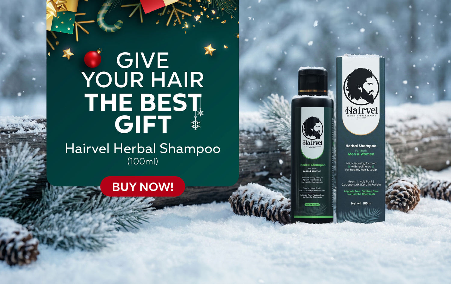 Hairvel | HAIRVEL Herbal Hair Oil | 100% Natural Herbal Hair Oil